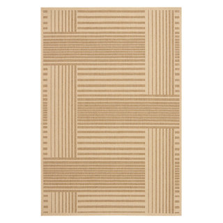Chandra Ryan Rya22212 Outdoor Rug, Beige/Brown, 8'x11' - Contemporary ...