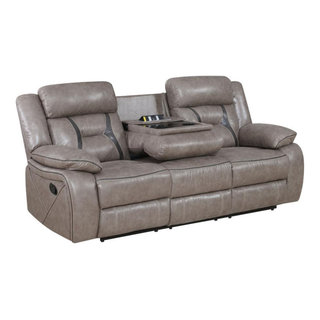Tyson Reclining Sofa - Transitional - Loveseats - by VirVentures | Houzz