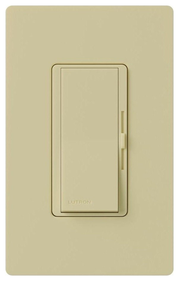 Electronic Low-Voltage Dimmer Switch, Ivory - Contemporary - Switches ...