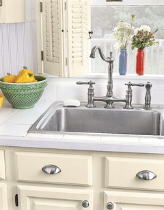 how to install ceramic tiles over kitchen sink