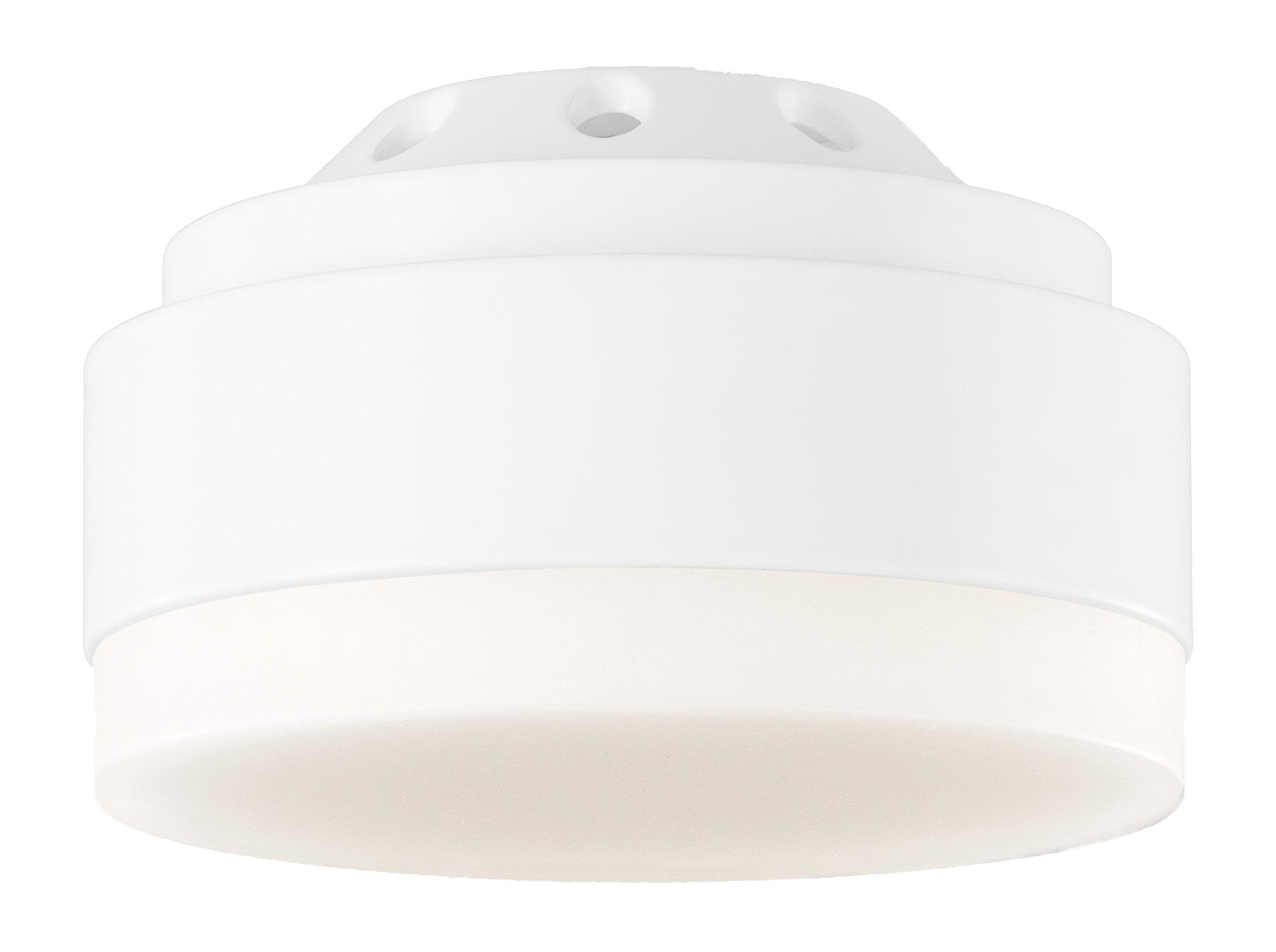 Aspen LED Light Kit, Matte White Matte White - Modern - Ceiling Fan ...