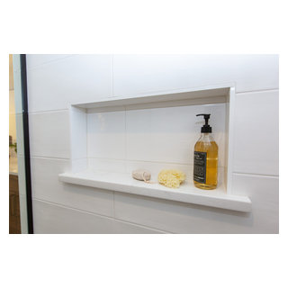 Mid Century Update - Midcentury - Bathroom - Seattle - by Neff Designs ...