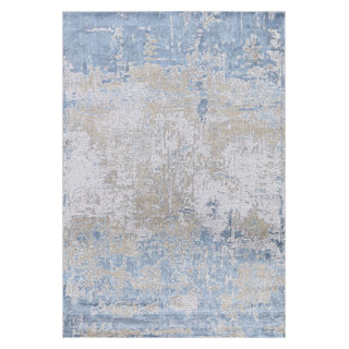 Amer Hamilton Ham-6 Rug, Gold Blue, 2'x3' - Contemporary - Area Rugs ...