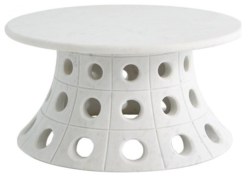 Taper Circle Cocktail Table - Transitional - Coffee Tables - by ...