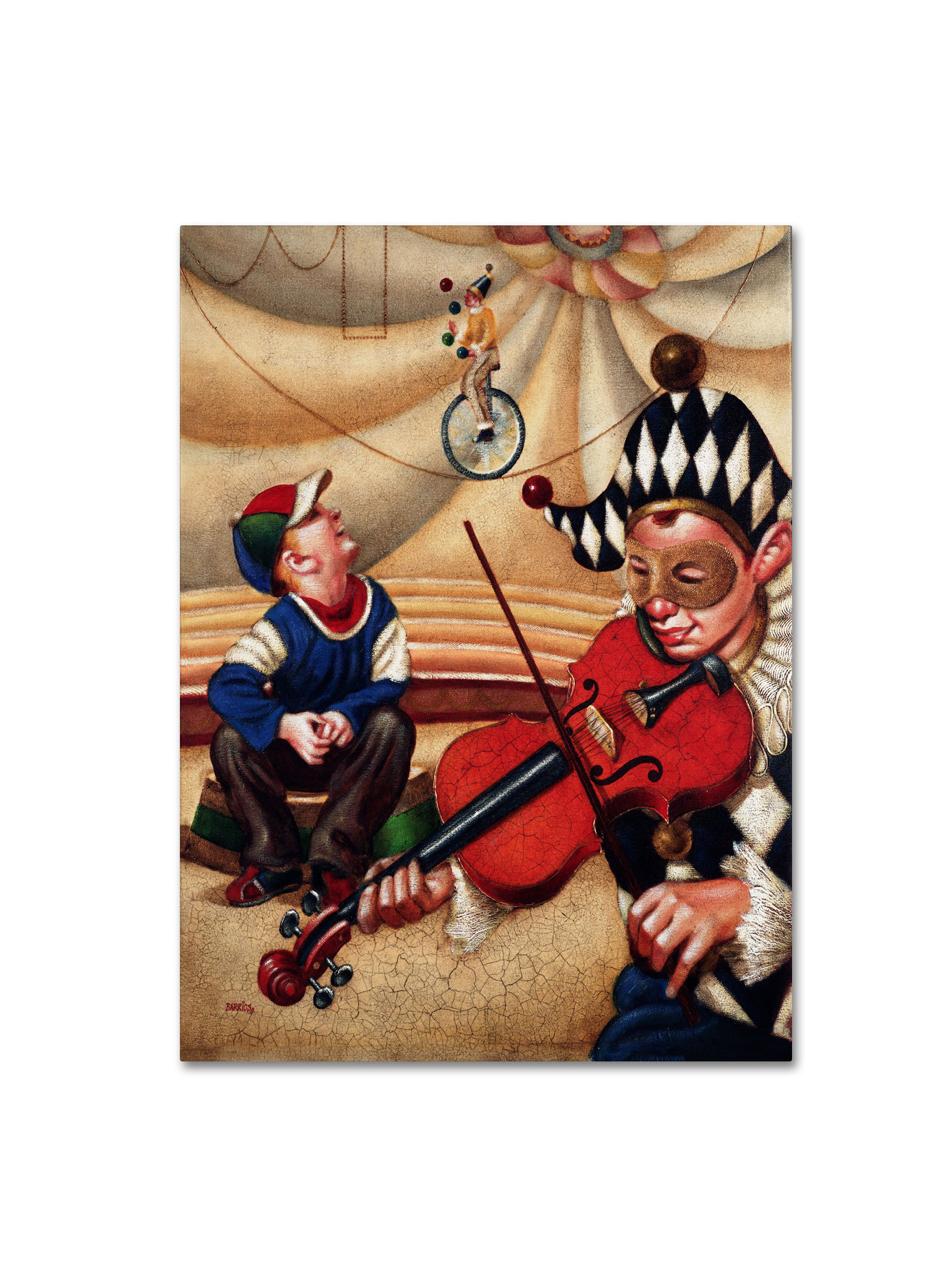 'Calandurim' Canvas Art by Edgar Barrios, 24" x 32" - Traditional ...
