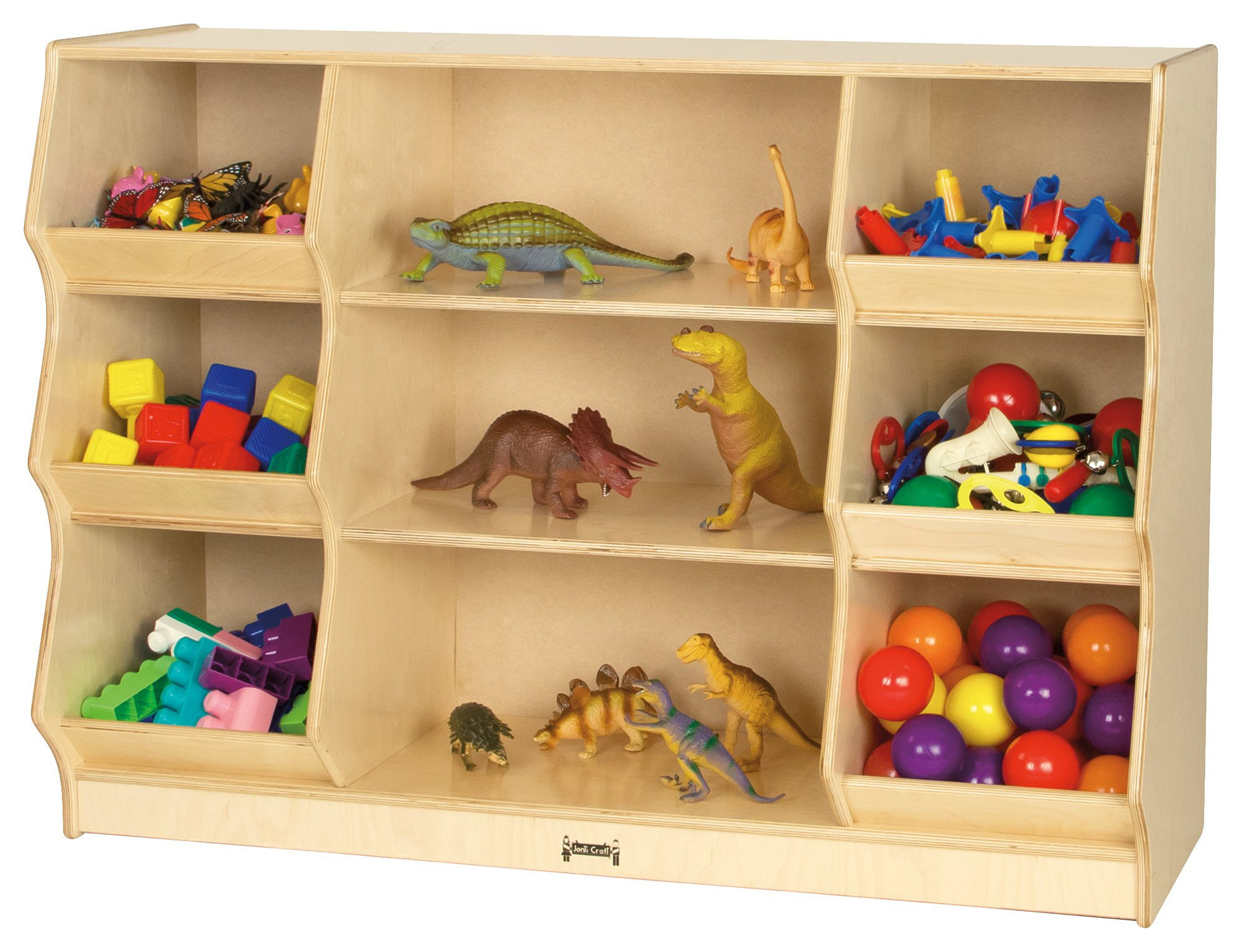 Jonti-Craft Open Storage with Beveled Front - Transitional - Toy ...