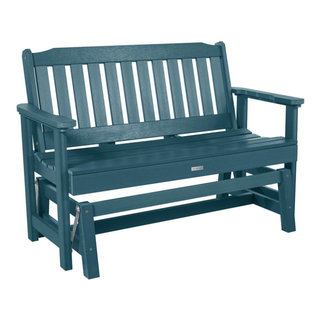 Lehigh Garden Gliding Bench 4' - Contemporary - Outdoor Benches - by ...