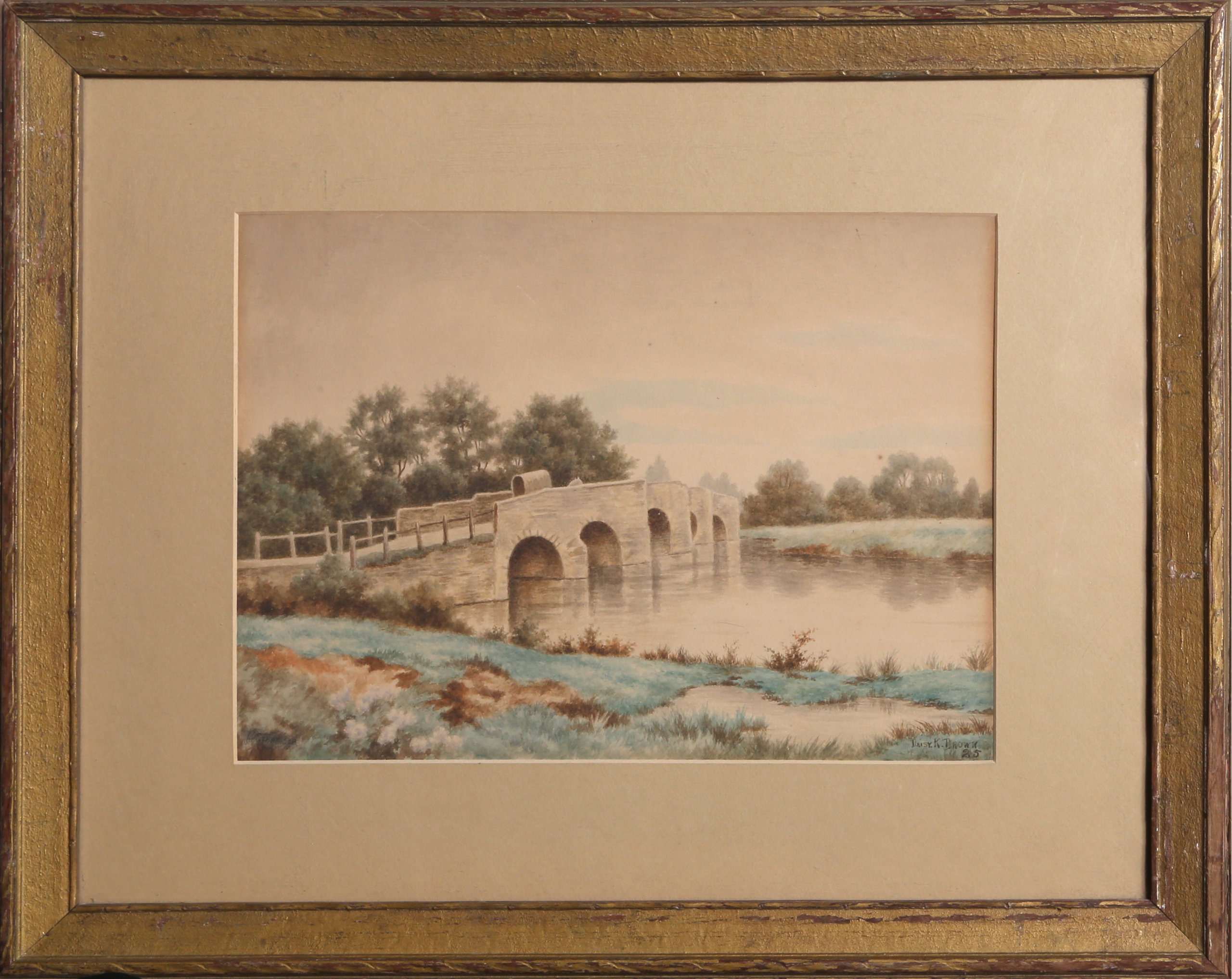 The Bridge, Daisy K. Brown - Traditional - Paintings - by RoGallery | Houzz