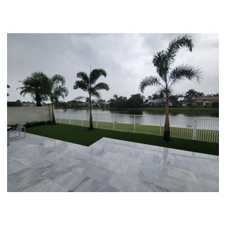 Boca Raton Landscape & Synthetic Turf - Modern - Landscape - Miami - by ...