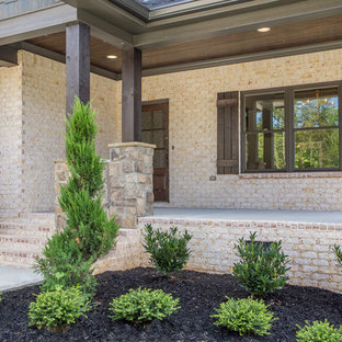 75 Most Popular Rustic Veranda with Concrete Slabs Design Ideas for ...