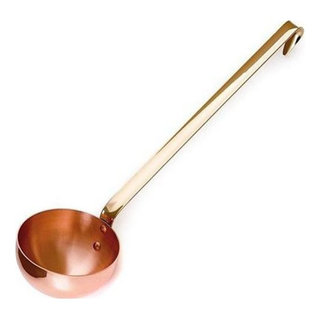 Mauviel Copper Ladle with Pouring Rim, 3.5-Inches - Modern - Ladles ...