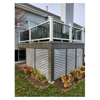 Lake Villa Timbertech Deck Design - Traditional - Terrace - Chicago ...