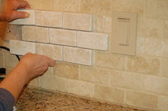 How to grout porous tile