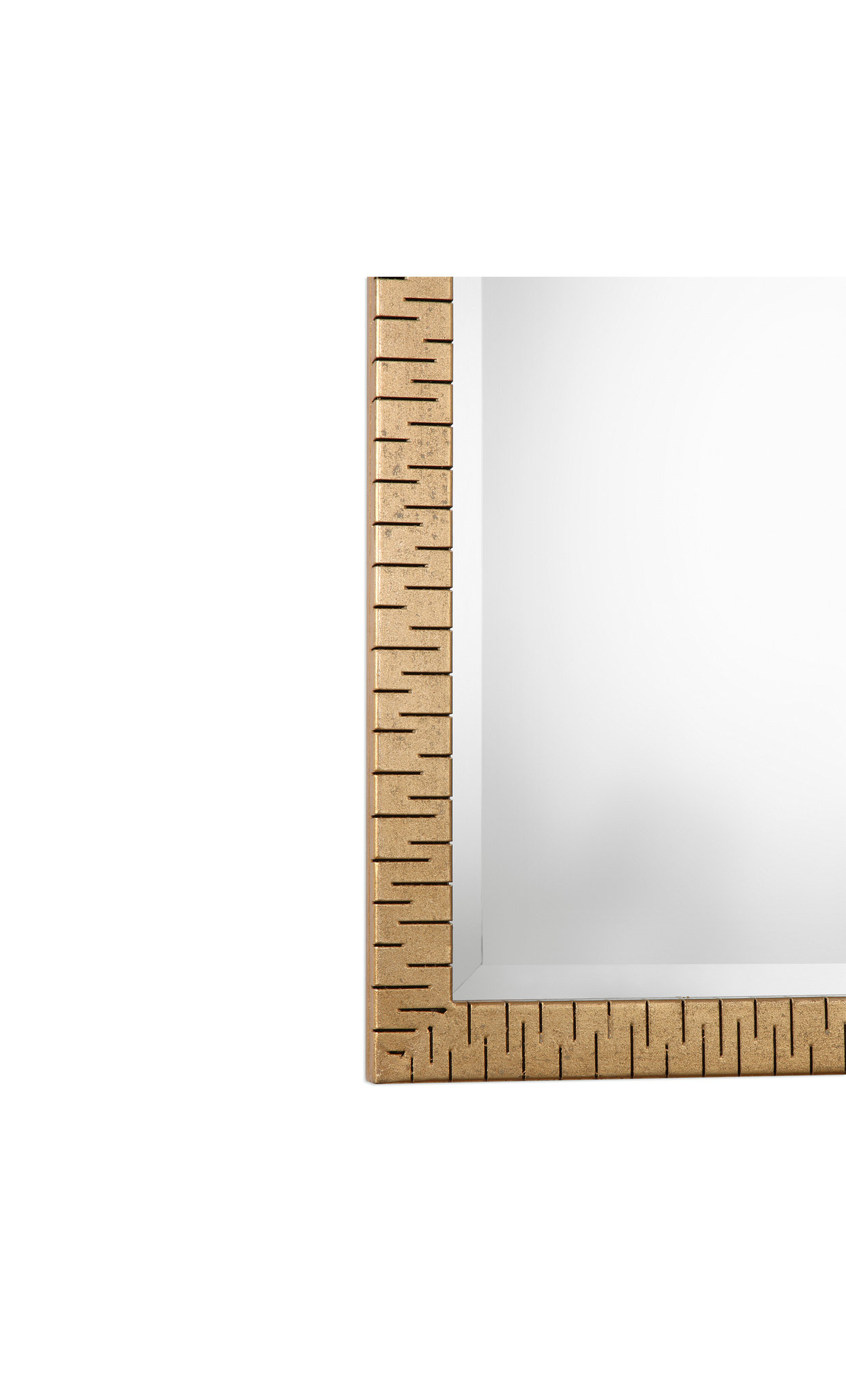 Vilmos Metallic Gold Mirror - Contemporary - Wall Mirrors - by Ownax ...