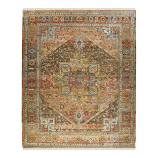 Milano Alen Area Rug Orange, 2' x 3' - Mediterranean - Area Rugs - by ...