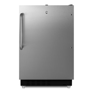 Summit ALRF49BCSS 21"W 2.68 Cu. Ft. Compact Refrigerator and ...