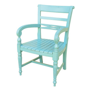 Raffles Arm Chair - Eclectic - Dining Chairs - by Trade Winds Furniture ...