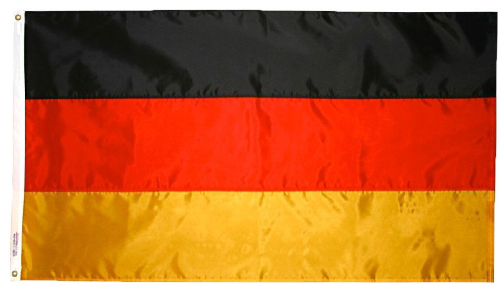 Germany, 3'x5' Nylon Flag - Traditional - Flags And Flagpoles - by ...