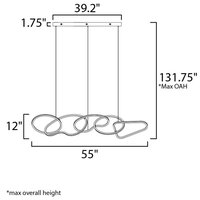 Unity 5-Light LED Pendant - Modern - Pendant Lighting - by Buildcom | Houzz