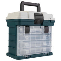Portable Tool Box Small Parts Organizer With Drawers and Compartments ...