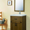 Legion Furniture Legion Gwen Vanity, Weathered Brown - Transitional ...