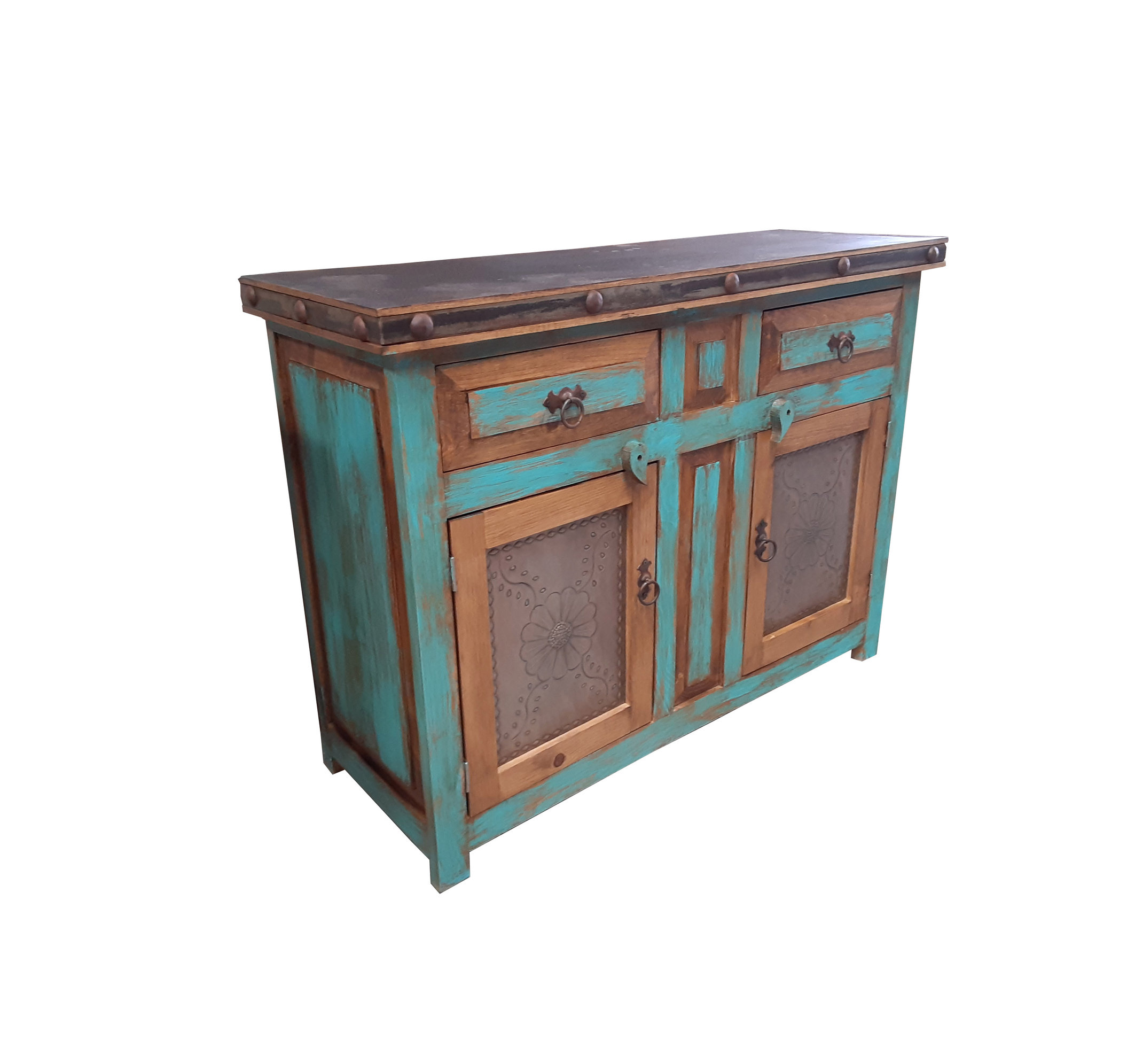 Rustic Reclaimed Wood Flora Laminosa, 36 X 20 X 36 - Farmhouse ...