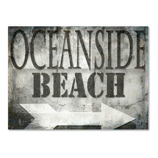 LightBoxJournal 'Surfside Oceanside' Canvas Art, 35"x 47" - Beach Style ...