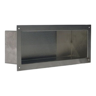 Antiligature Recessed Shelf Silver - Industrial - Display And Wall ...