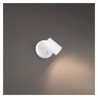 Kepler LED Swing Arm, White - Transitional - Swing Arm Wall Lamps - by ...