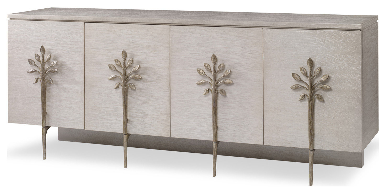 Ambella Home Collection - Sapling Multi-Use Cabinet - Champagne - 09119 ...