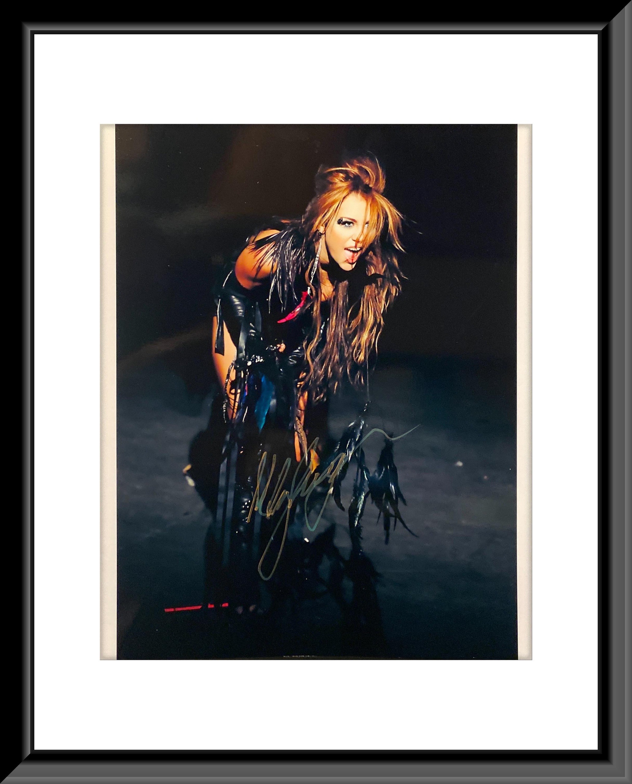 Miley Cyrus signed photo, 11x14 inches - Contemporary - Photographs ...