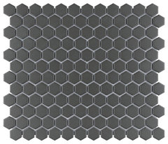 Grout color for dark gray hex floor