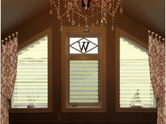 How Do I Dress My Angled Windows?