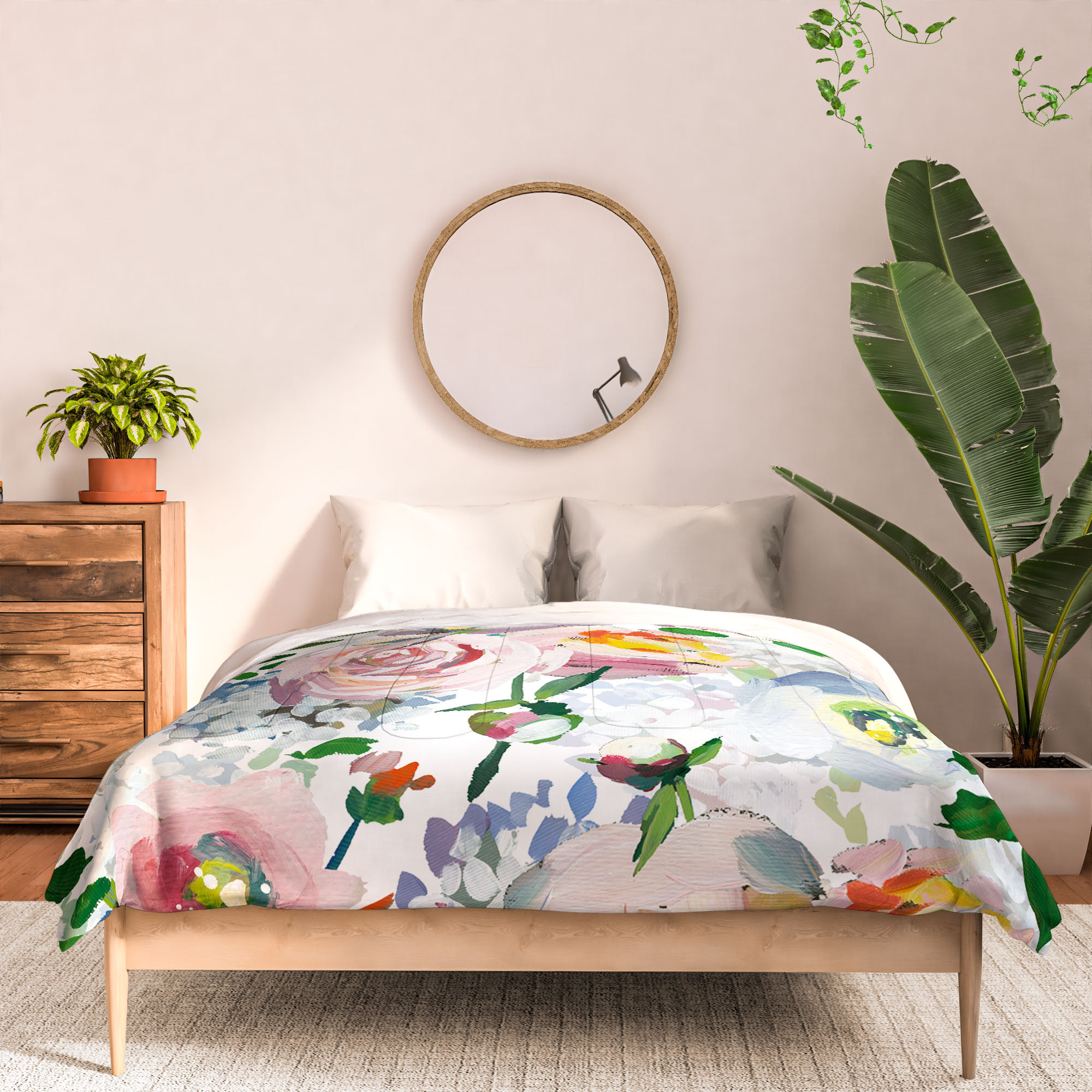 Deny Designs Utart Vintage Claude Monet Botanical Garden Bed in a Bag ...