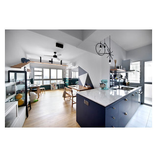 Bendemeer Light - Contemporary - Kitchen - Singapore - by The Scientist ...