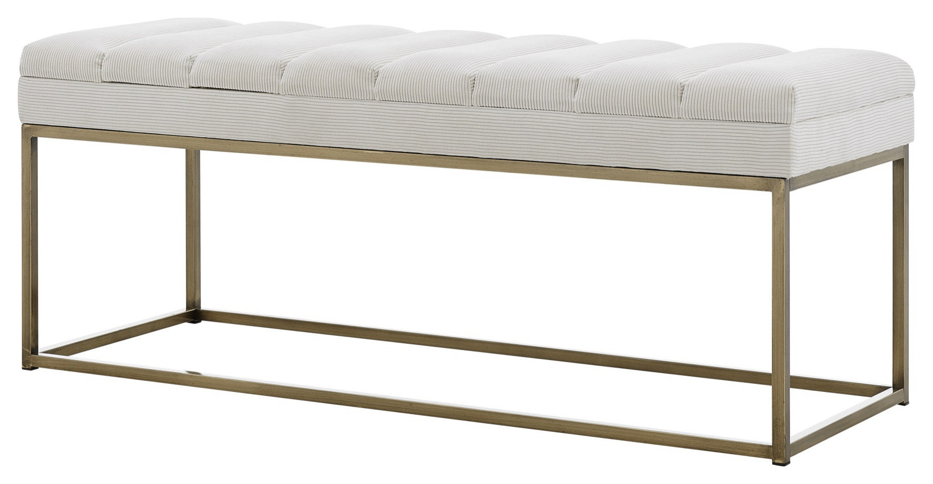 Darius Fabric Bench - Contemporary - Upholstered Benches - by New Pacific Direct Inc. | Houzz