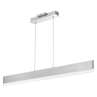 Cutlas LED Island Light, Brushed Aluminum - Modern - Kitchen Island ...