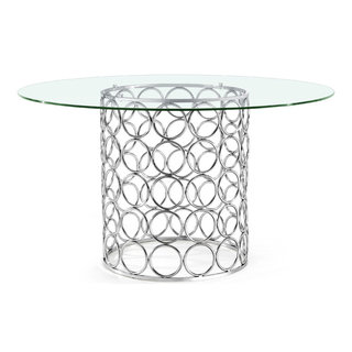 Opal Chrome Dining Table - Contemporary - Dining Tables - by HedgeApple ...
