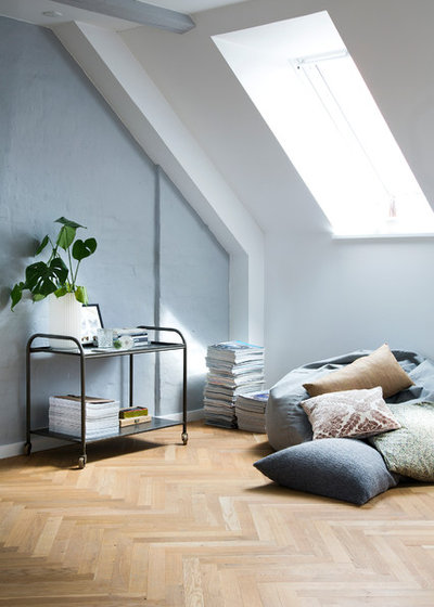 Så inreder du sovrum med snedtak
