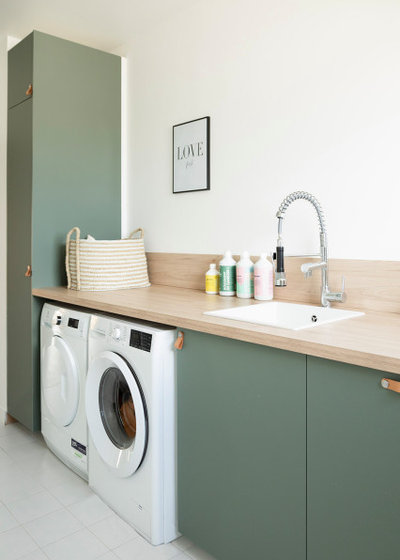 17 astuces gain de place pour aménager une buanderie