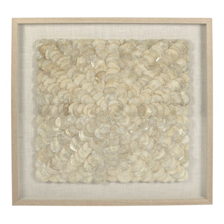Abstract Shell Art - Contemporary - Wall Accents - by Hudson Home Decor ...