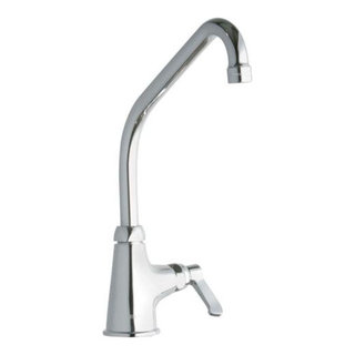 Elkay 8" High Arc Single Handle Deck Mount Commercial Faucet ...