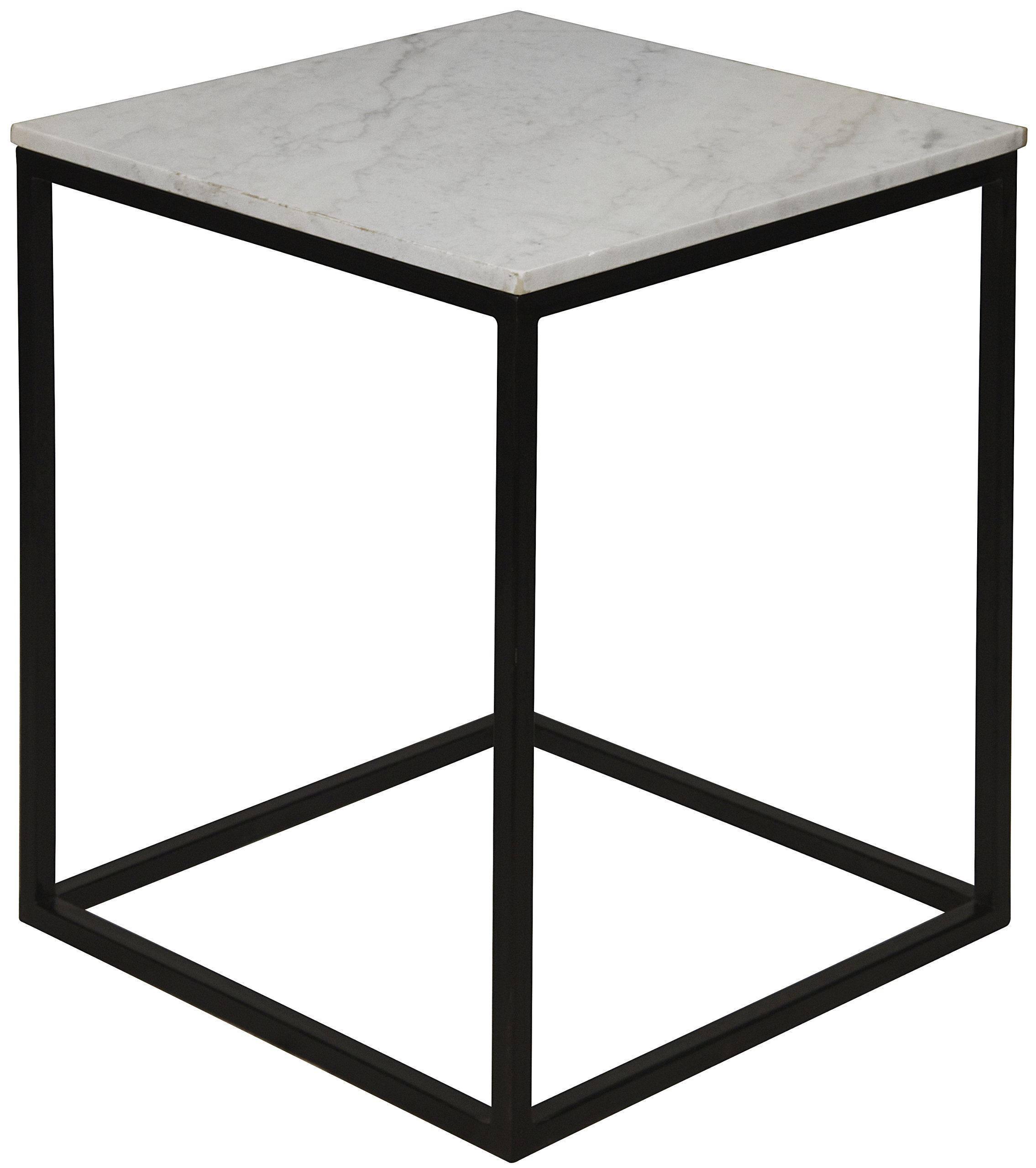 Manning Side Table, Large - Industrial - Side Tables And End Tables ...