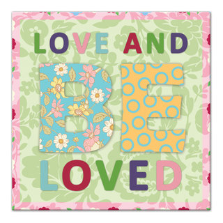 Love and Be Loved Wall Art, 20x20 - Contemporary - Prints And Posters ...