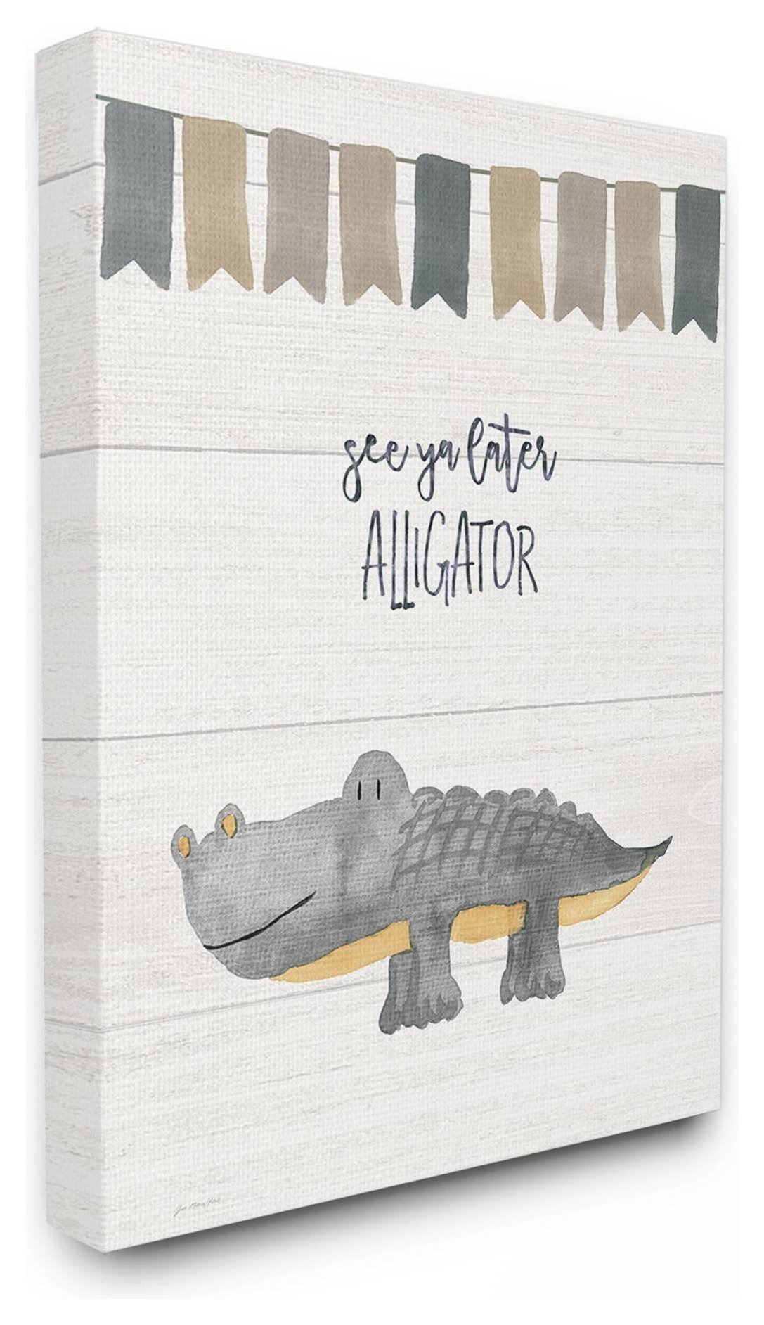 Stupell Ind. See Ya Later Alligator Wall Art, 16" x 20" - Contemporary ...