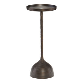 Bernhardt Cordoba Round Chairside Table, 10"W x 10"D x 24"H ...