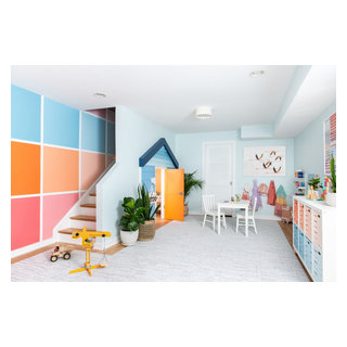 Color Block DC Playroom - Contemporary - Kids - DC Metro - by grOH ...