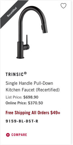 super discount on Delta faucets | Houzz Forum