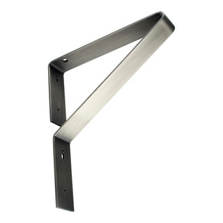 Mao Francesa Paper Shelf Support Antique Nickel - Transitional ...