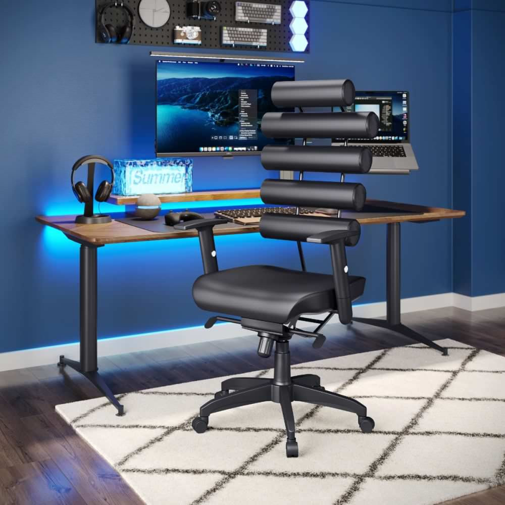 Unico Office Chair Black - Contemporary - Office Chairs - by First of a ...